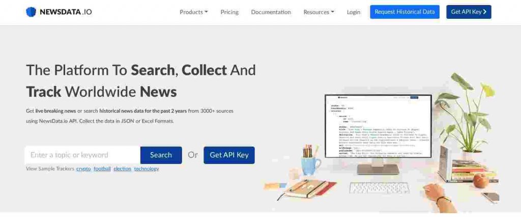 Newsdata Io The Platform To Search And Collect Worldwide News