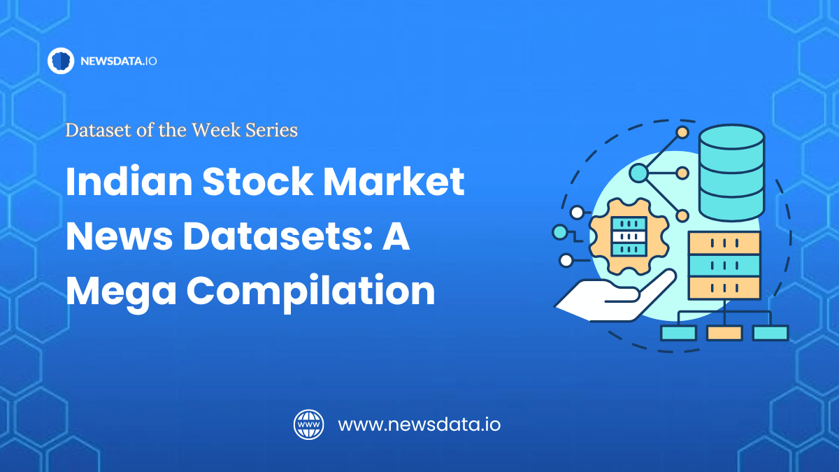 Indian Stock Market News Dataset: A Mega Compilation